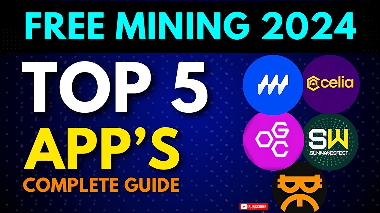 Top 5 Mining Apps For Android || New Mining App 2024 || Free Mining ...