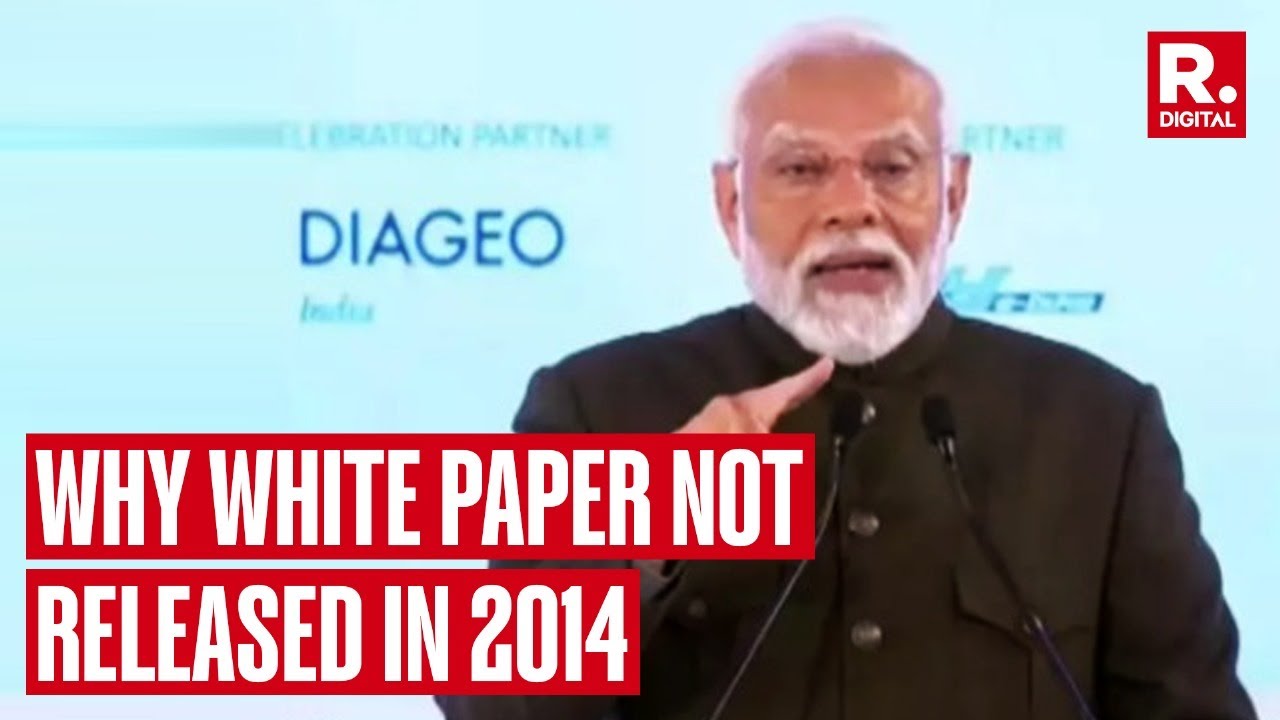 PM Modi Reveals Why He Decided To Withhold 'White Paper' Release in ...