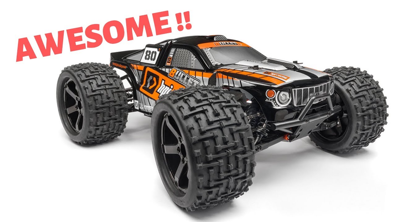 HPI Bullet 3.0 ST Nitro on RC track - YouTube