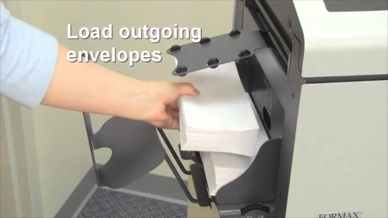Formax FD6402 Paper Folder and Envelope Stuffing Machine - YouTube