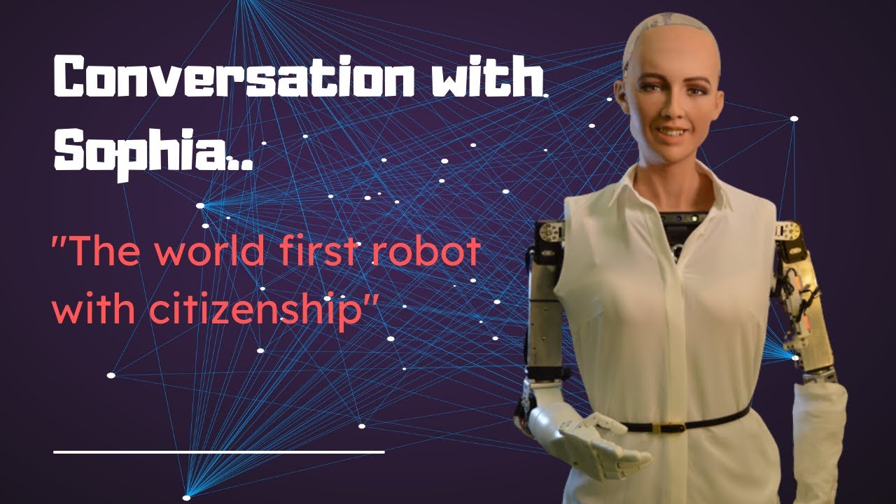 Sophia The world first robot with citizenship #robot #sophia - YouTube
