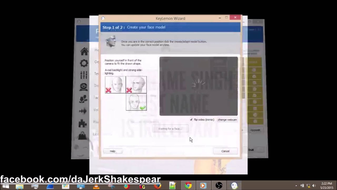 How to Login to windows Using face Recognition. - YouTube