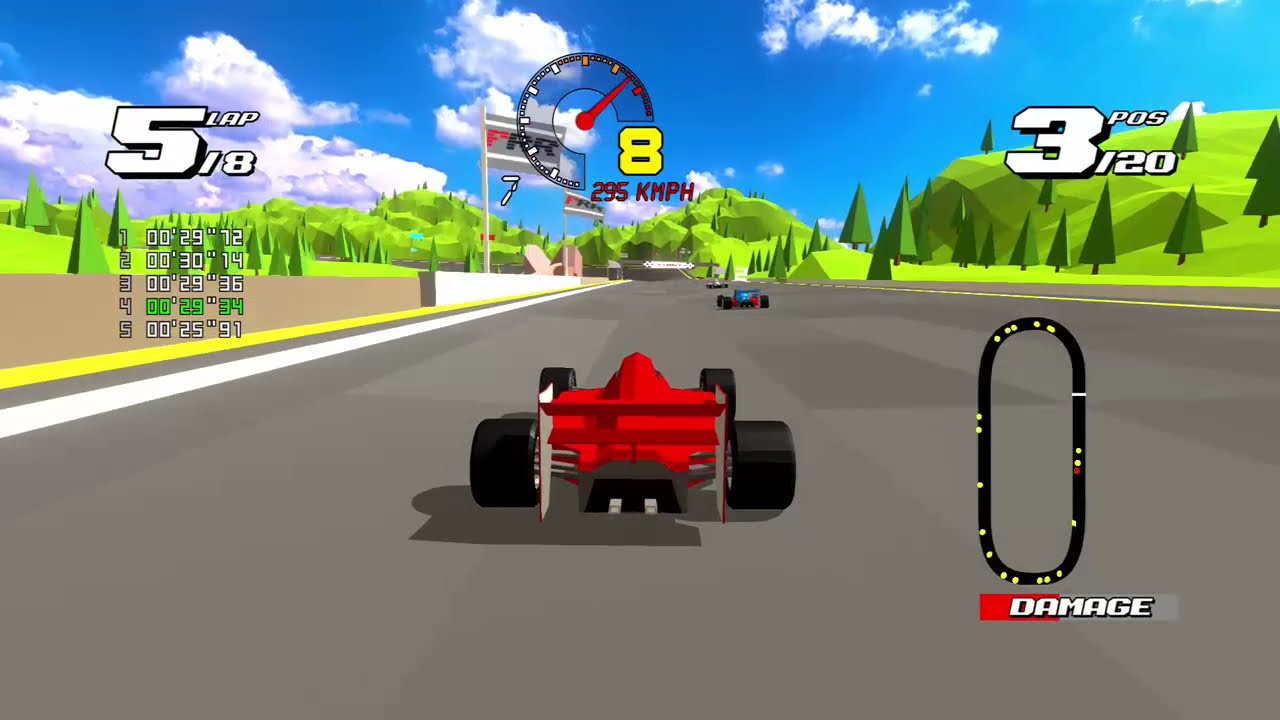 Clip: Formula Retro Racing (Speed Oval: Expert Level 01/20) • XBox One ...