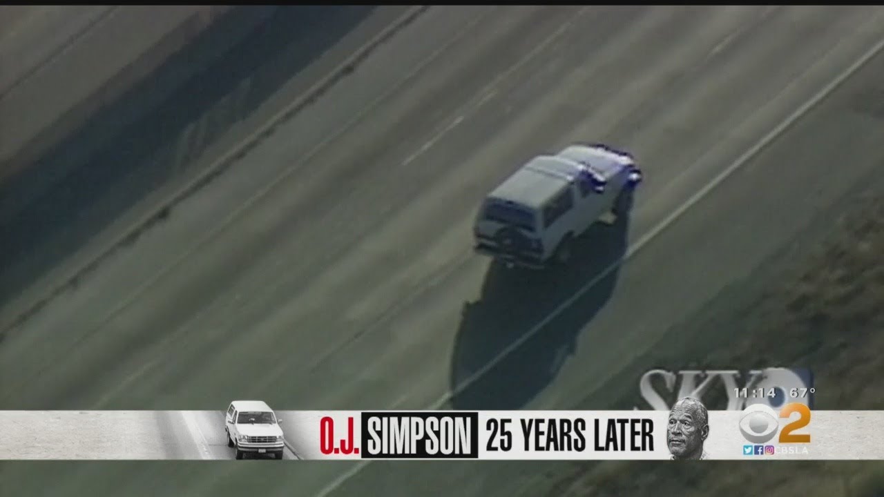 25 Years Today: OJ Simpson Car Chase Captivated The World - YouTube