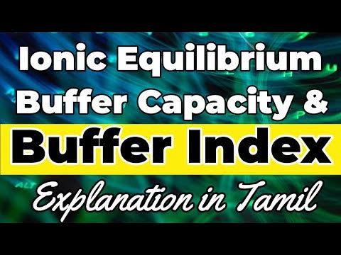 Buffer Capacity and Buffer Index - YouTube
