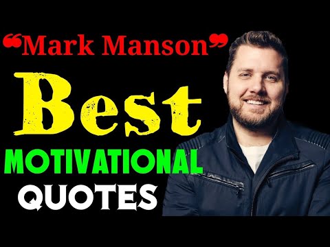 Motivational Video by Mark Manson Life Changing Quotes 💥 Deep Meaning ...