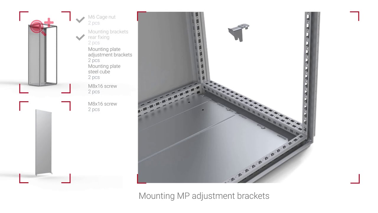 Mounting plate adjustment brackets, MPD - YouTube