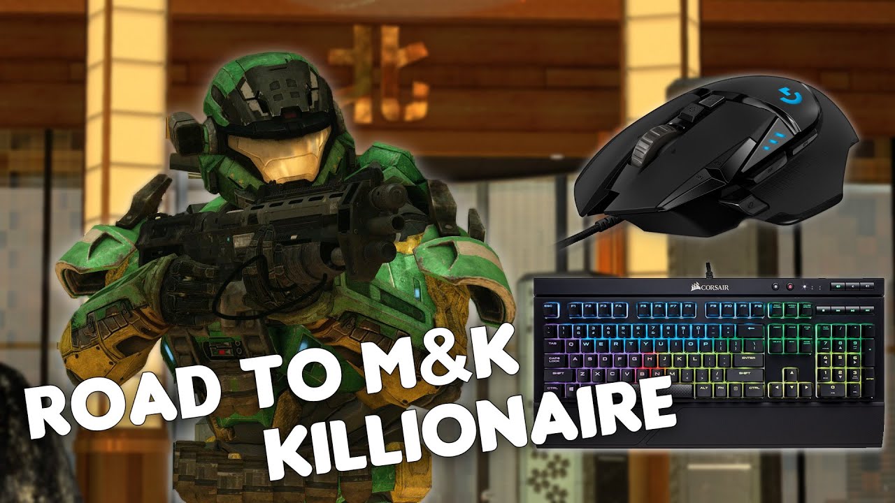 Road to a Killionaire on Mouse & Keyboard - Halo Reach PC - YouTube