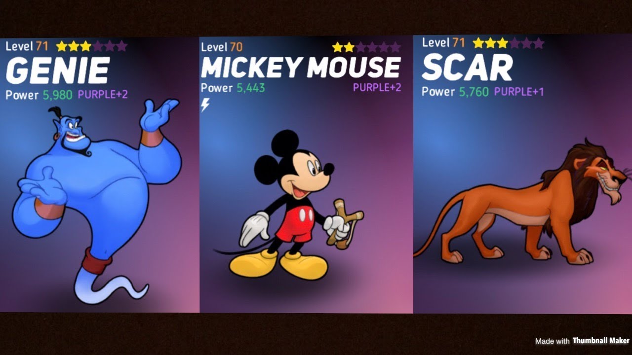 Disney Heroes: Battle Mode - More Chapter 9 with Genie, Mickey Mouse ...