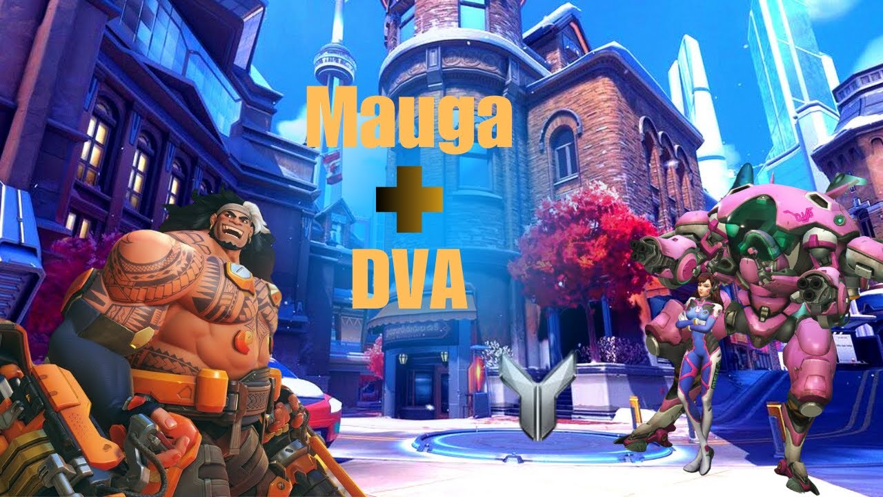 Crazy OW2 Gameplay | Mauga+DVA | INSANE | - YouTube