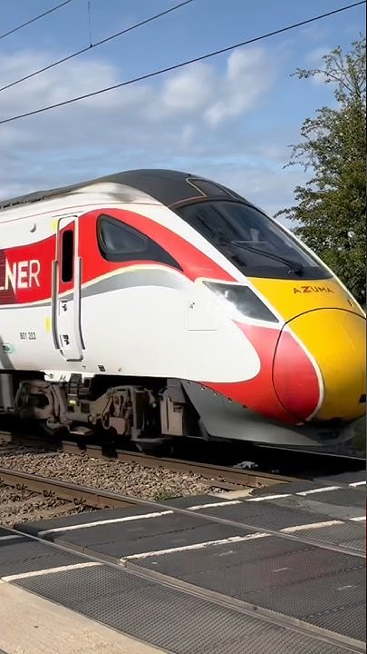 LNER #801 passing Sutton & Barnby LC - YouTube