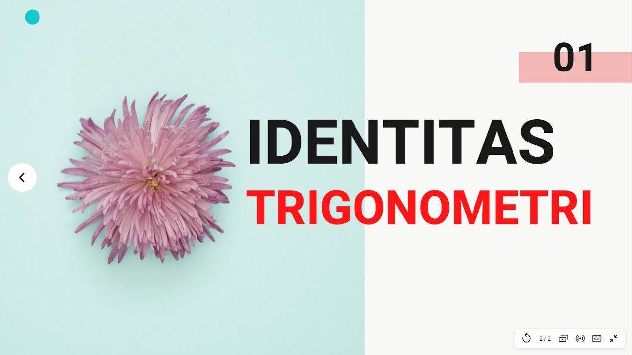 Trigonometri | Identitas trigonometri dan pembuktian persamaan sin cos ...