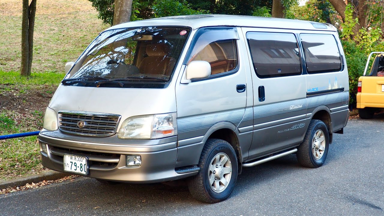 1995 Toyota Hiace 4WD Turbo Diesel Super Custom Limited (USA Import ...