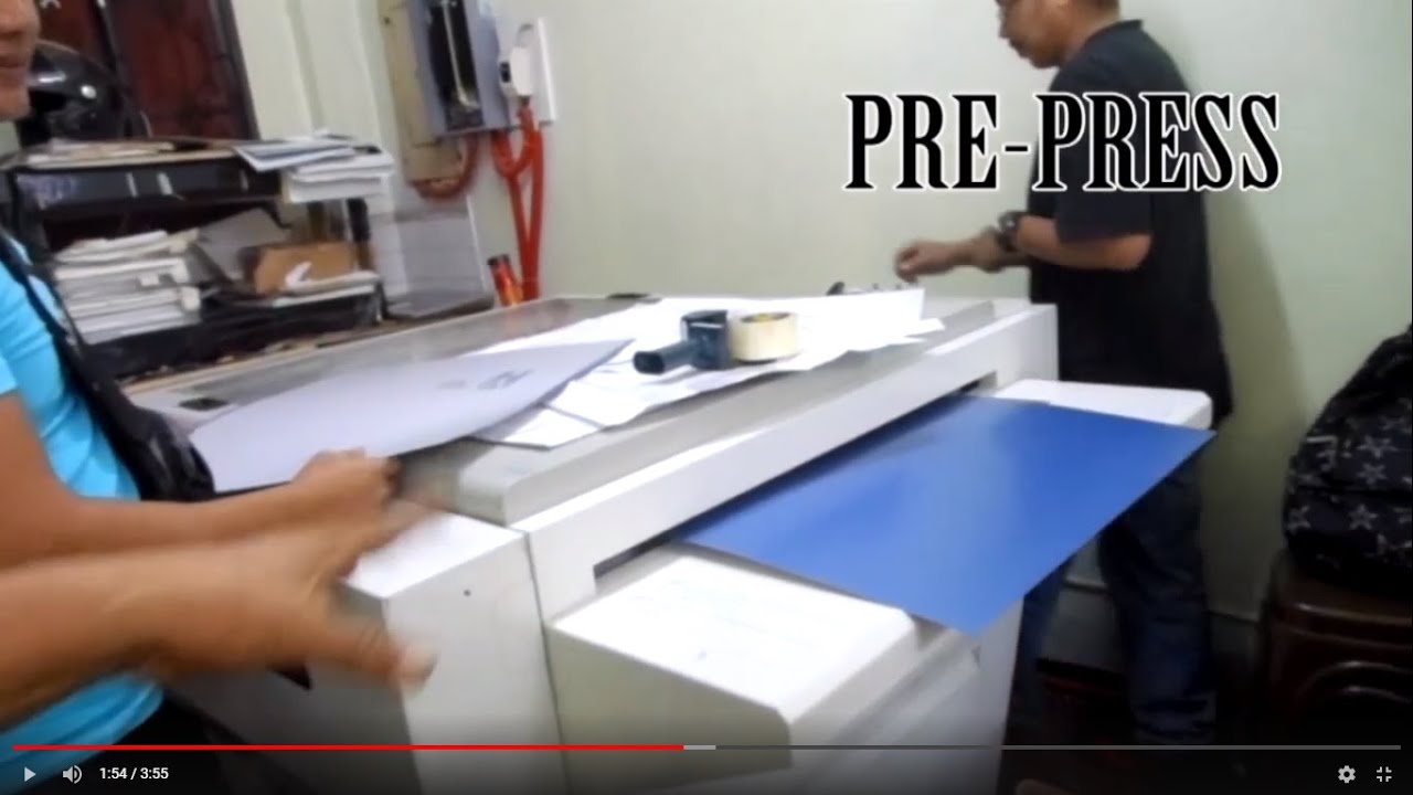 GRAFMAC Platerite 8600MII-S machine |How to make PRINTING PLATES ...