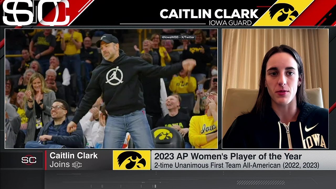 🤔 Caitlin Clark Asked About Entering WNBA Draft After Iowa Hawkeyes ...