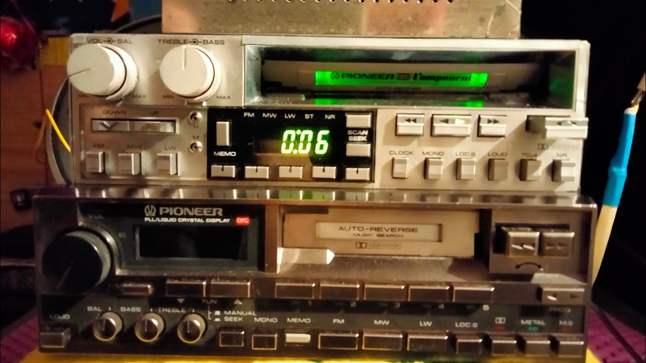 PIONEER KEX-73 PIONEER GM-40 PIONEER TS-E2095 BIG TOP CAR VINTAGE - YouTube