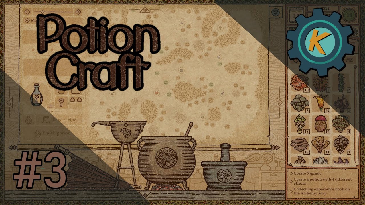 Potion Craft #3 - Teleporting The Potion With STONES! - YouTube