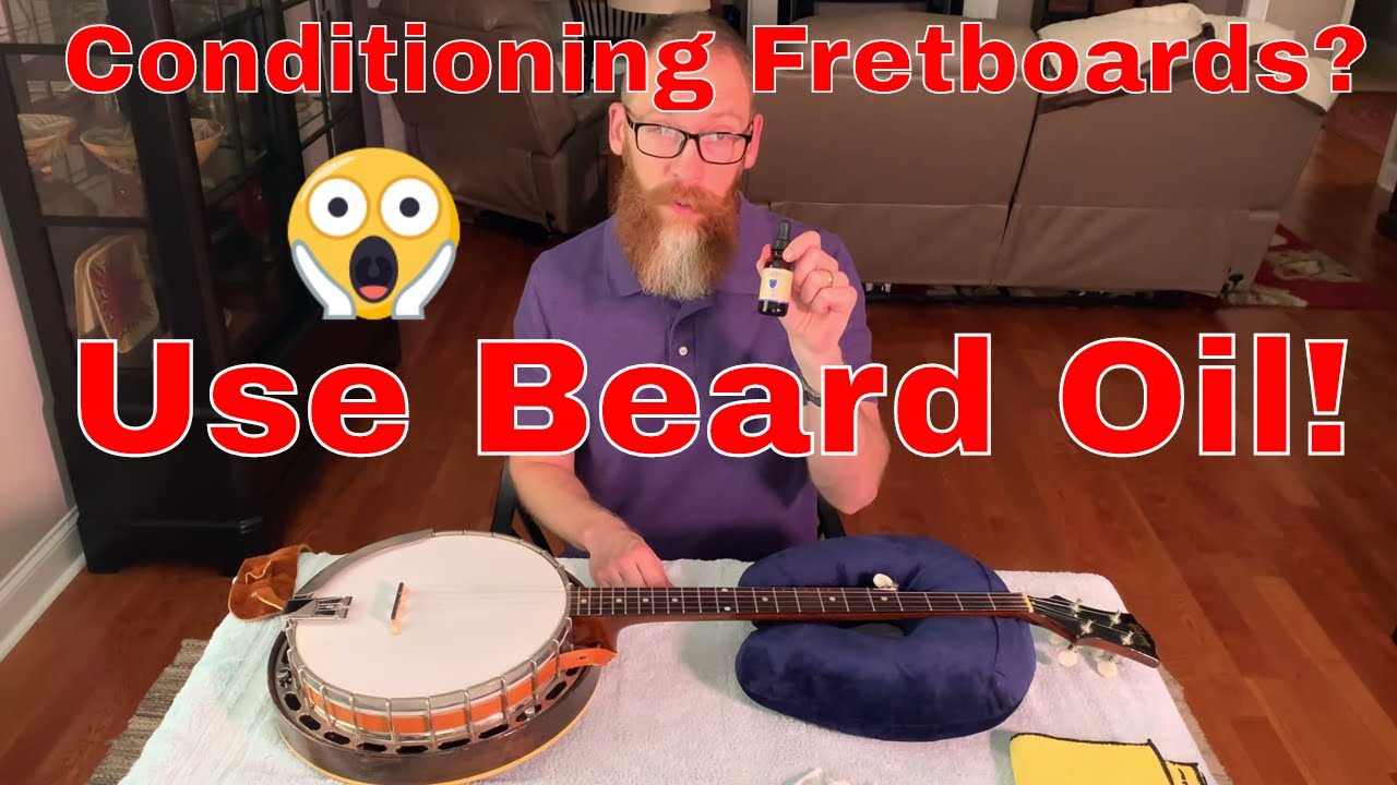 Conditioning a Fretboard with Beard Oil - YouTube