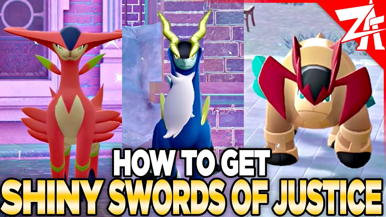 How to Get Shiny Swords of Justice in Pokemon Legends Z-A Mega ...