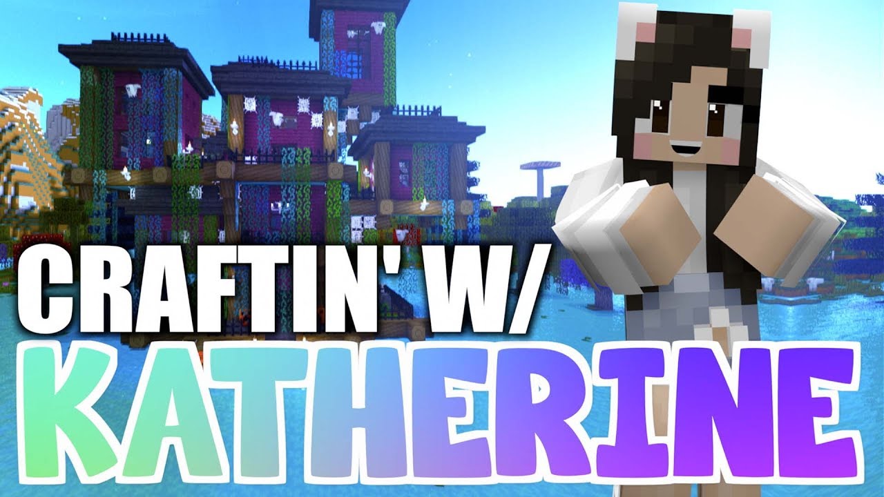 💙 Minecraft HAUNTED HOUSE! Craftin' w/ Katherine Ep. 22 - YouTube