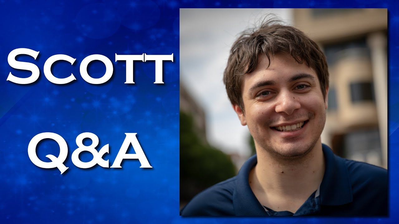 Scott Q&A (NTS 2019) - YouTube