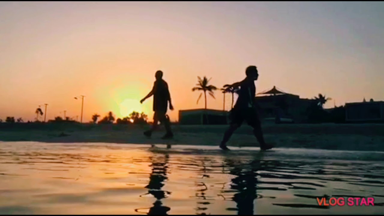 Morning ride / swimming @ the beach - YouTube