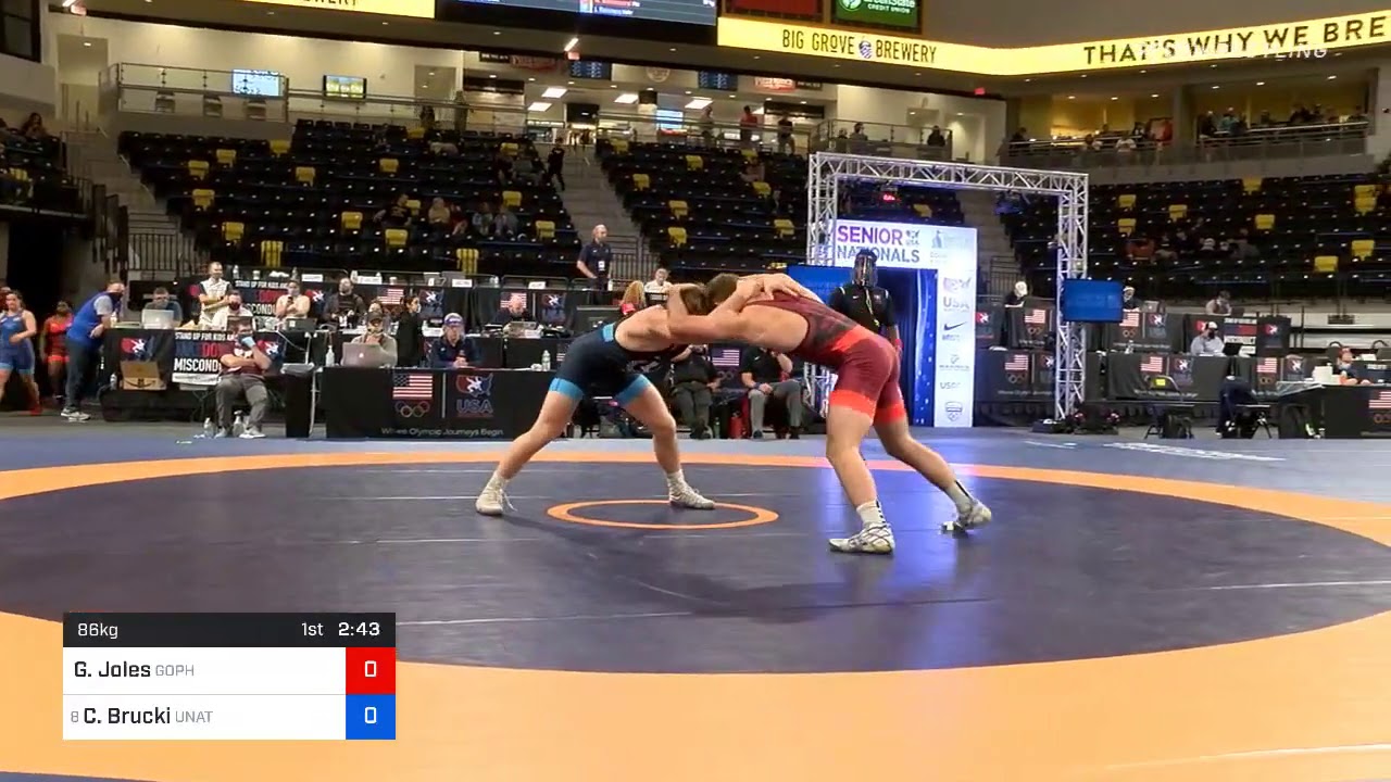 86 Kg Consolation Garrett Joles Gopher Wrestling Club RTC Vs Cj Brucki ...