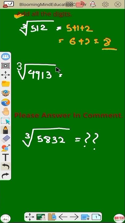 Cube Roots || How To Find Cube Roots Easily(Only Applicable For Few ...