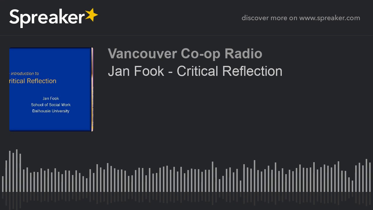 Jan Fook - Critical Reflection (part 1 of 4) - YouTube