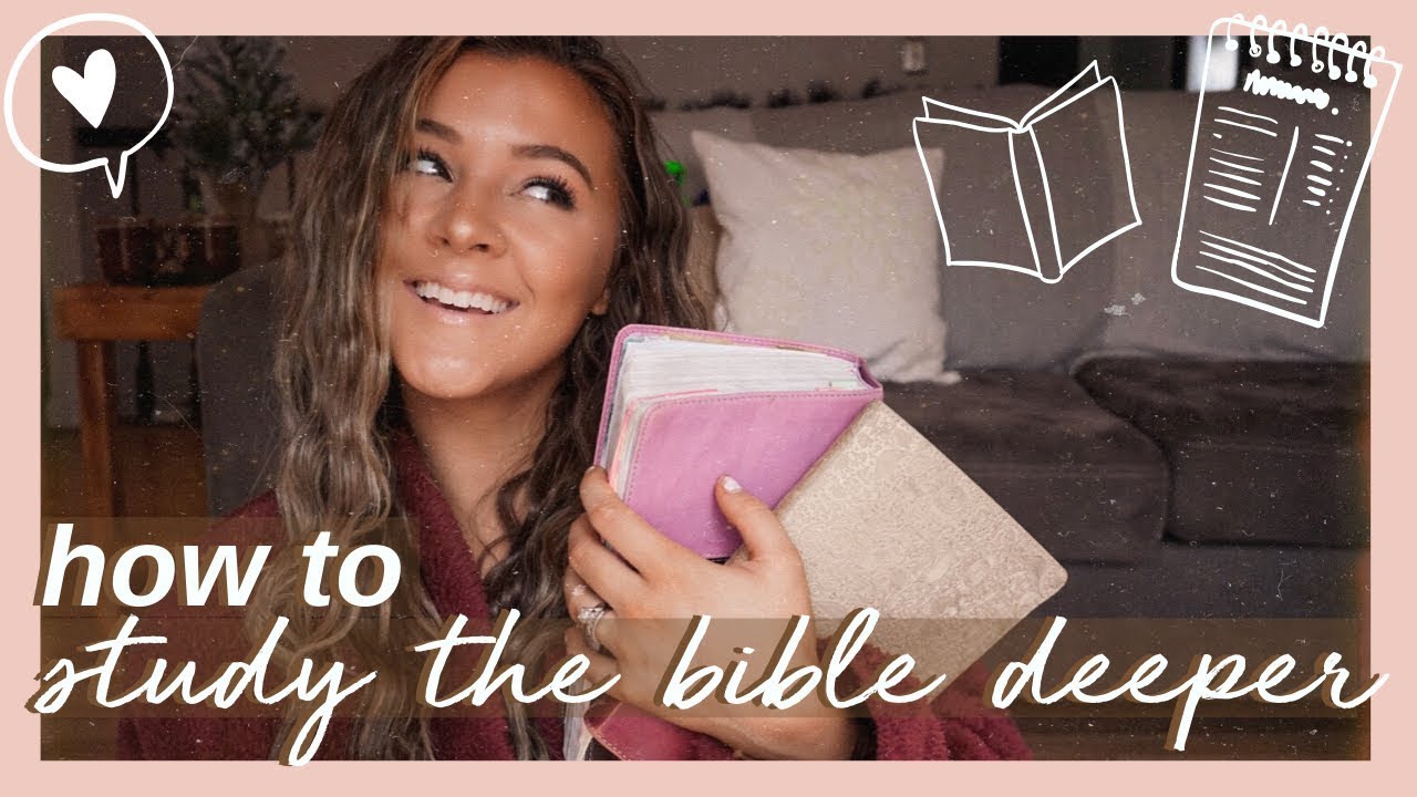 3 TIPS TO STUDY THE BIBLE - YouTube