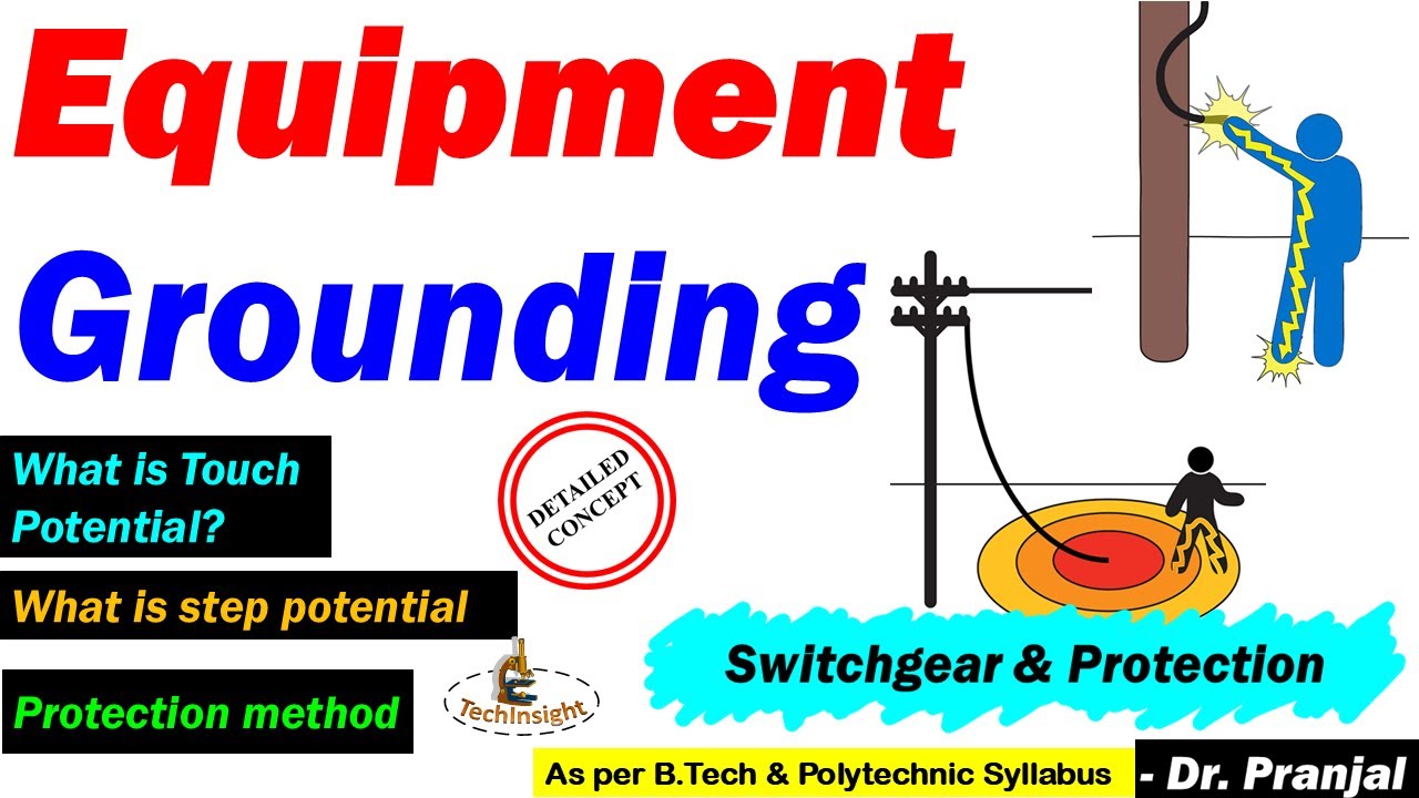 L21:Equipment Grounding | Step Potential | Touch Potential | Switchgear ...