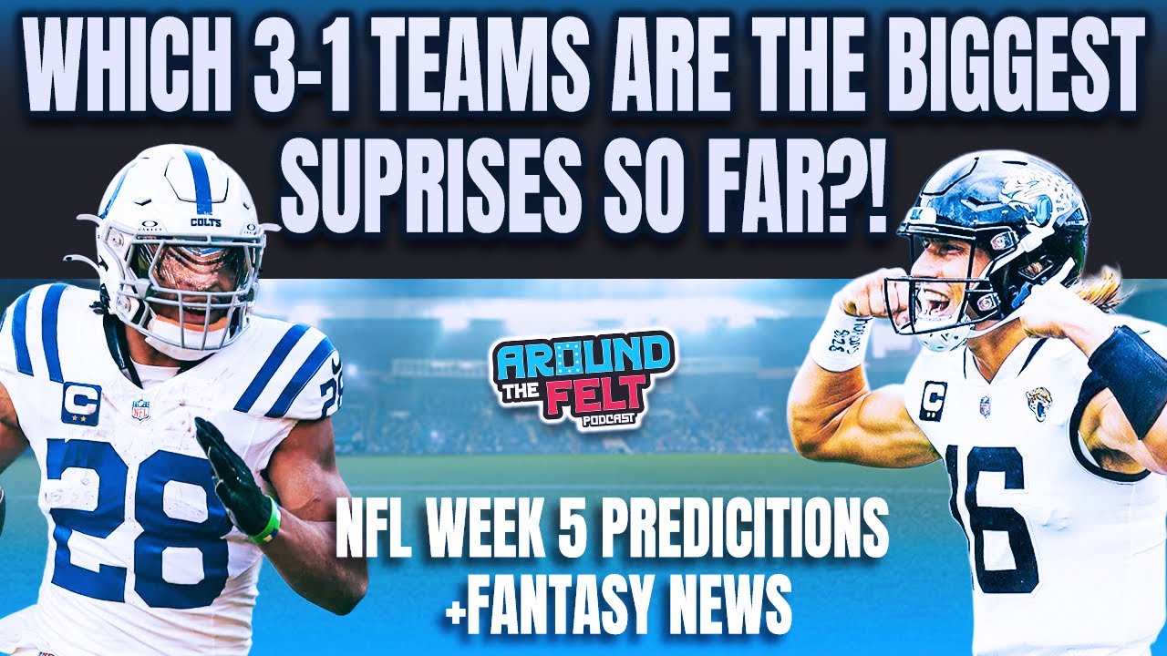 What 3-1 team is the biggest surprise + which below .500 team needs a ...
