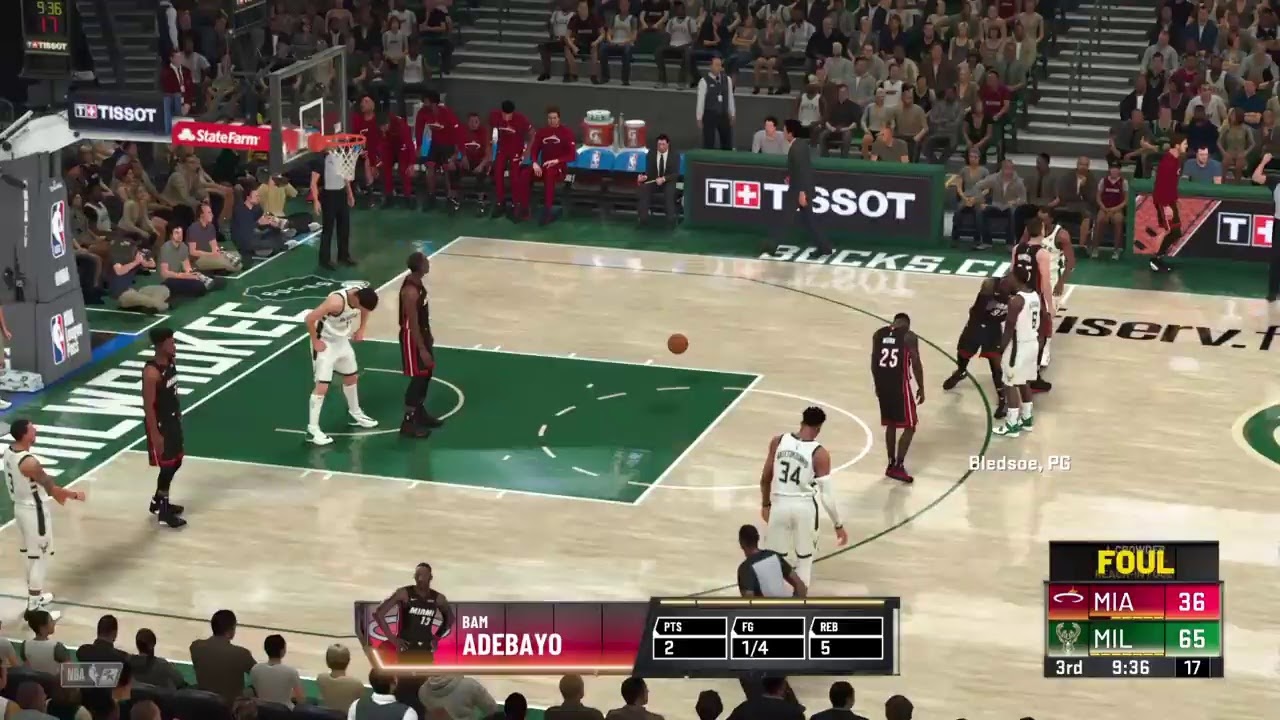 Milwaukee Miami nba 2k20 CPU vs CPU simulation - SLIDERS 3.0 test game ...