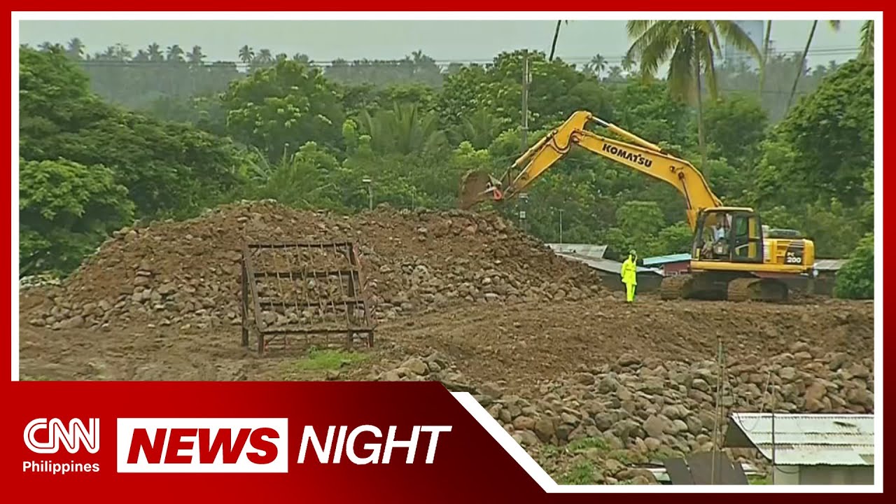 SLEx Quezon extension works go on amid pandemic, storm - YouTube
