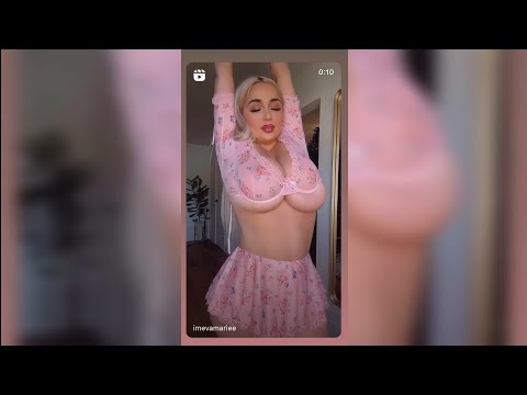 Big Boob bouncing non stop underboob nice view