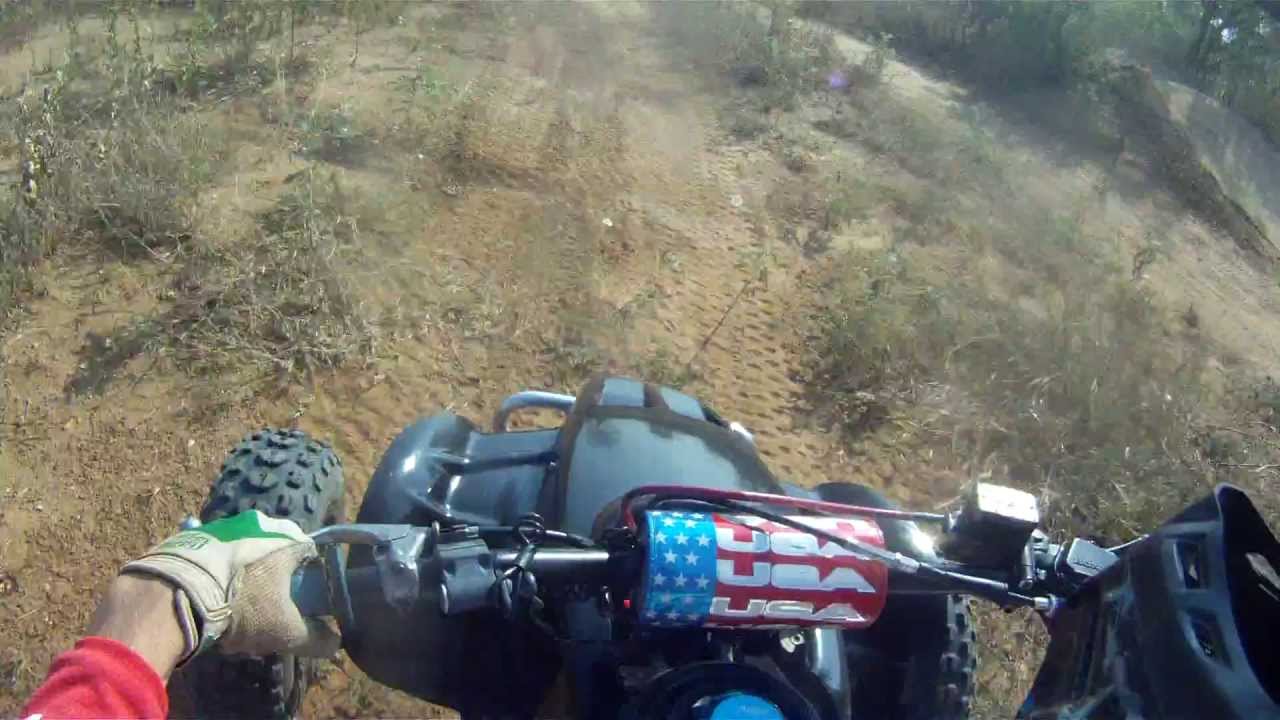 HONDA TRX 310R LSR frame test ride - YouTube