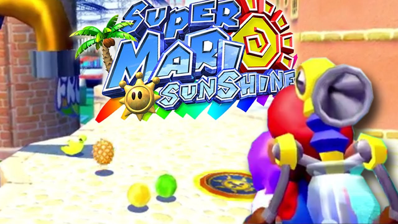 Super Mario Sunshine: Mario, Fruits, and Yoshi Again... and again ...