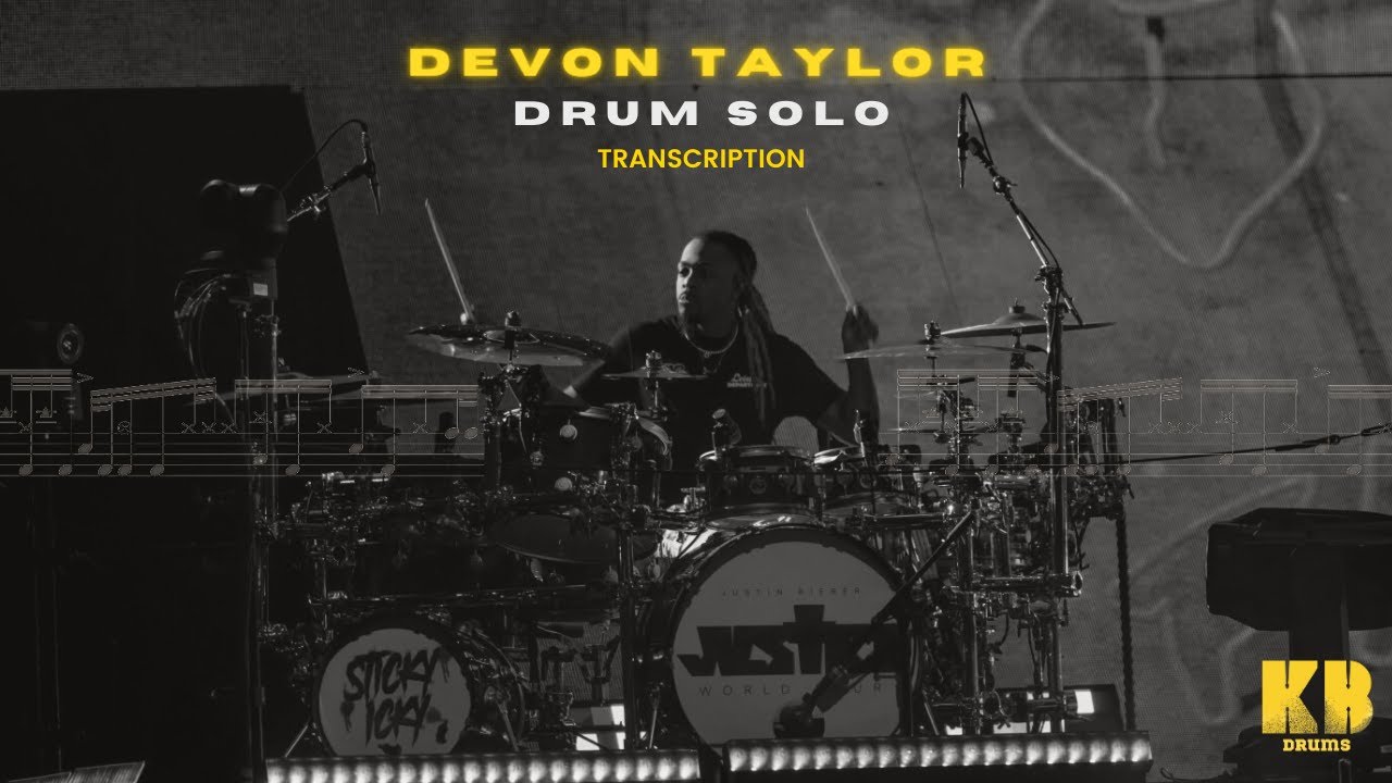 Devon Taylor Drum Solo (Transcription) - YouTube