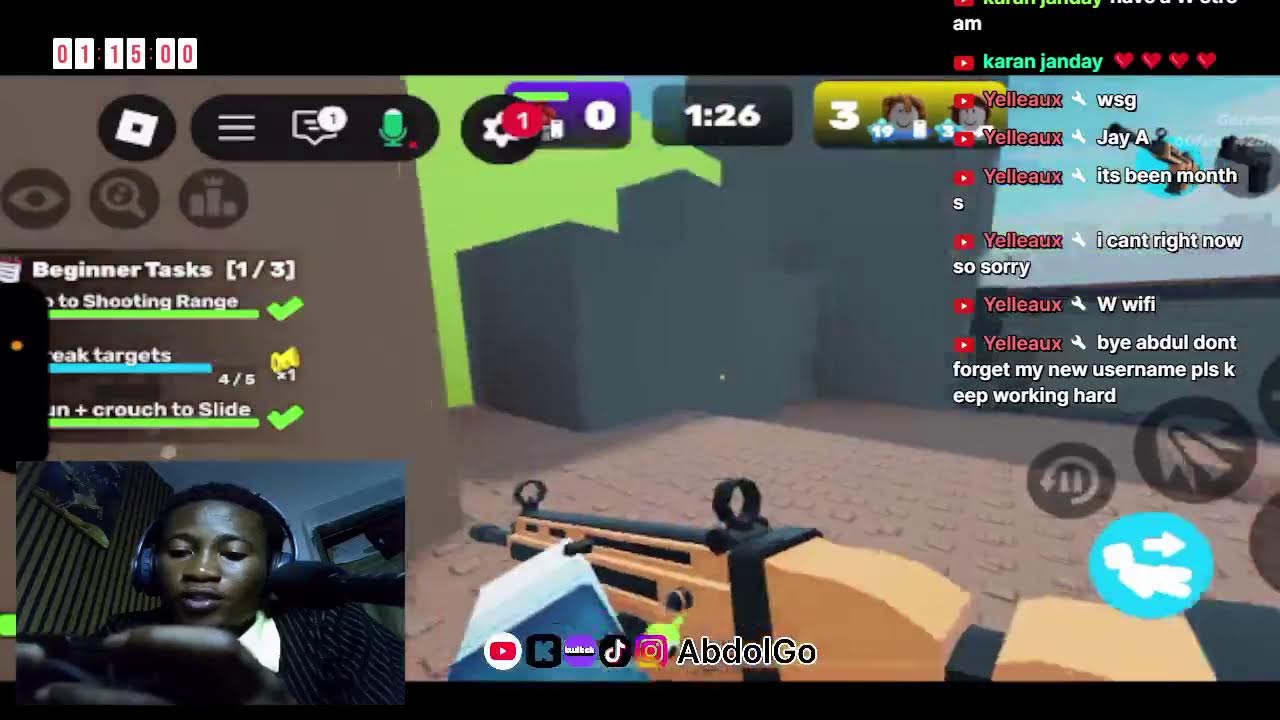 Back on Roblox Live - Chat Pick the Game - YouTube