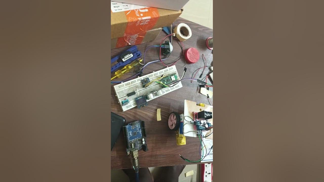 Self balancing robot using raspberry Pi pico - YouTube