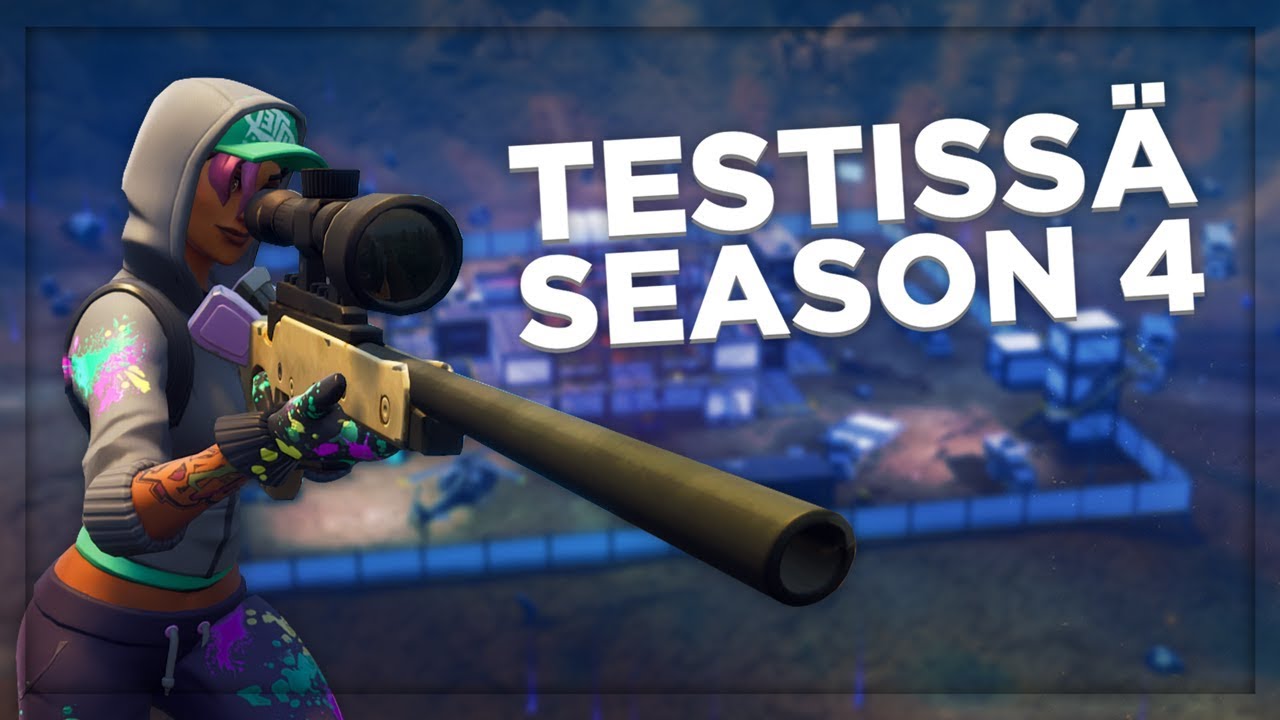 TESTISSÄ SEASON 4! (Solo / High Kill Peli) | Fortnite #12 - YouTube
