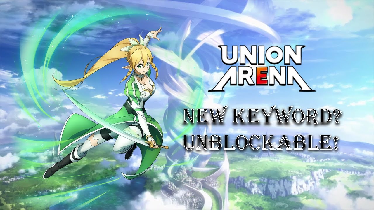 Union Arena Deck Profile: Leafa Rush | The Unblockable Fairies (Blue ...