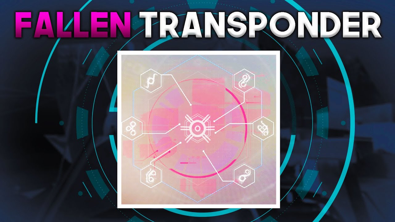 Destiny 2 How to Unlock the Outbreak Perfected & Fallen Transponder ...