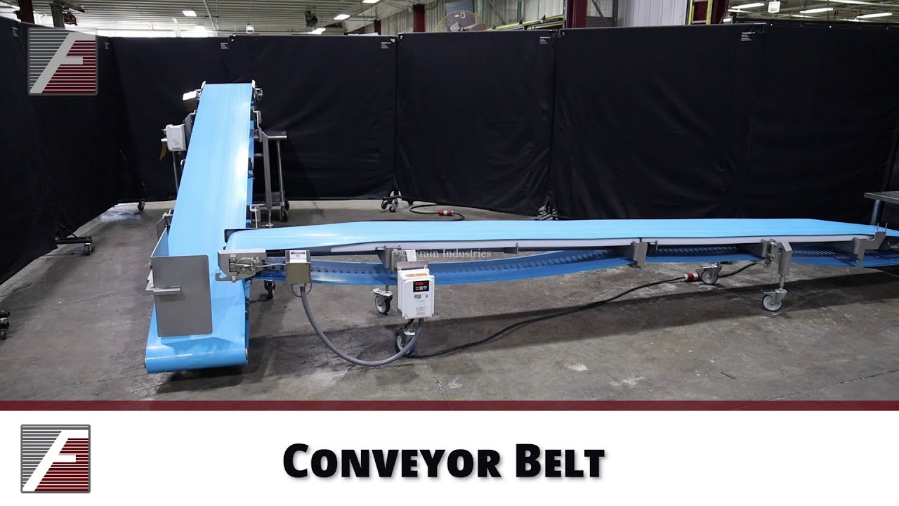 Conveyor Belt Demonstration - YouTube