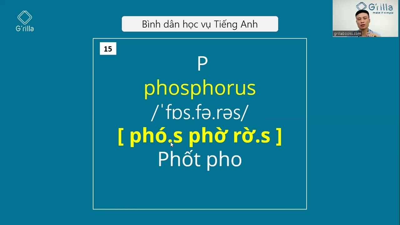 Photpho Tiếng Anh: Khám Phá Nguyên Tố Quan Trọng Và Ứng Dụng