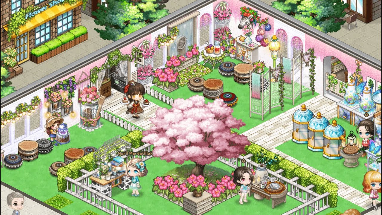 [LINE I Love Coffee] Design Kafe bertemakan PINK - YouTube