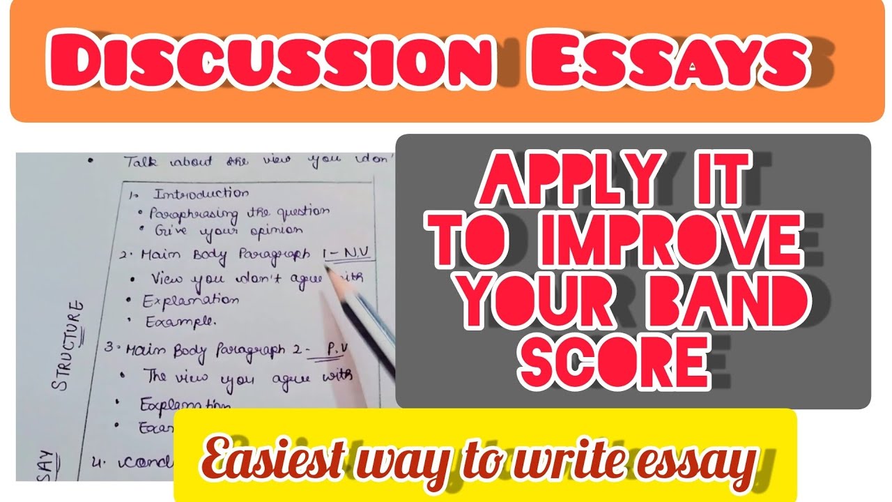 How to write the writing task 2 - Discussion essays - YouTube