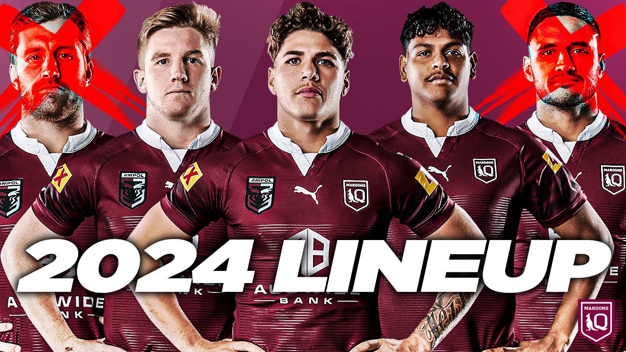 My 2024 Queensland Maroons Lineup for Game 1 - YouTube