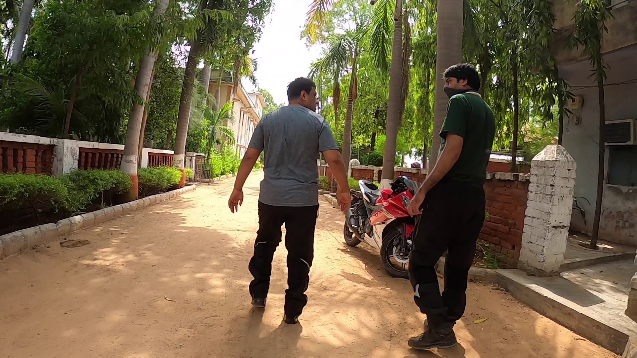 Ride To Amar Bharti Ashram, Vatrak River - YouTube