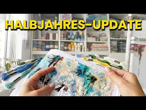 2026 Halbjahres- Update# Teil1 Kreuzstich🪡# Mid- Year WIP Parade